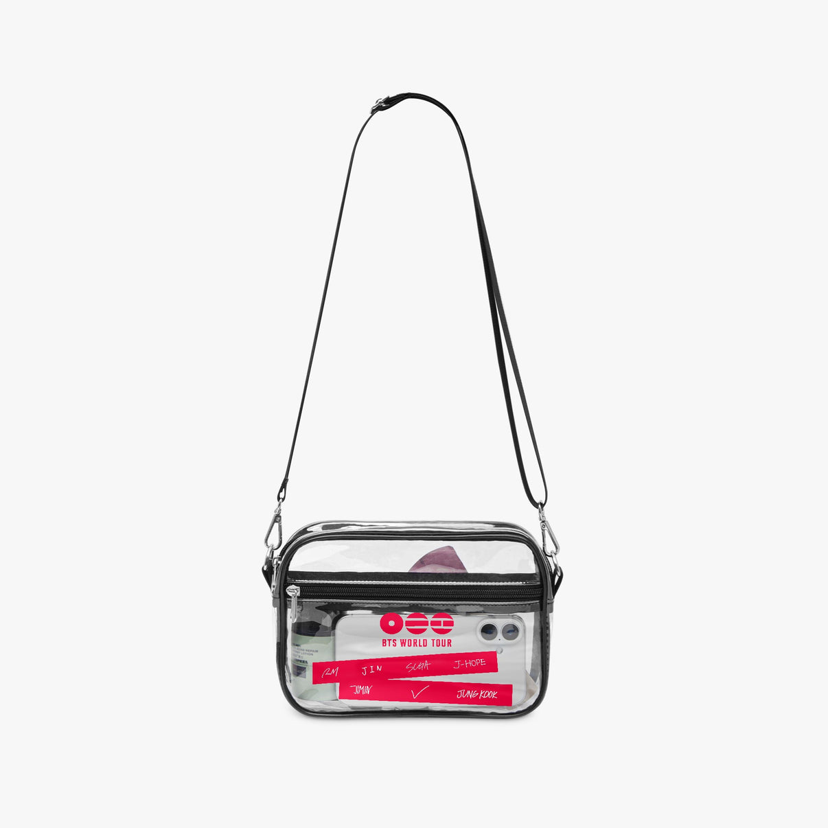 BTS WORLD TOUR ARIRANG 2026 Concert Tour Clear PVC Crossbody Bag ...